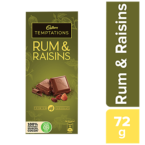 Buy Cadbury Temptations Chocolate - Rum & Raisin Online at Best Price ...