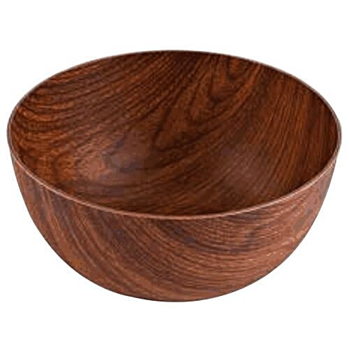 Buy The Oak Series Wooden Finish Triangle Bowl - Large Online at Best ...