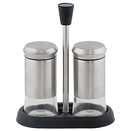 Buy DP Spice/Salt/Pepper Holder With Stainless Steel Cover - Silver, BB ...