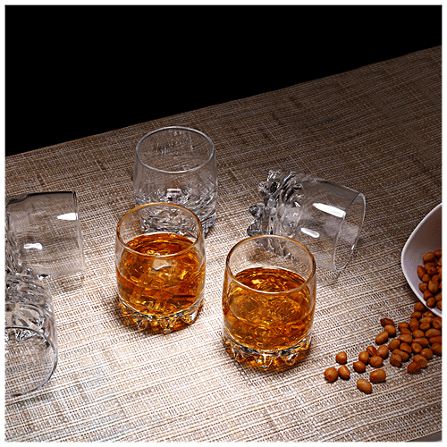 Buy Pasabahce Sylvana Whisky Glass Tumbler Online at Best Price of Rs 599 - bigbasket