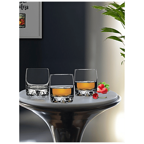 Buy Pasabahce Sylvana Whisky Glass Tumbler Online at Best Price of Rs 599 - bigbasket