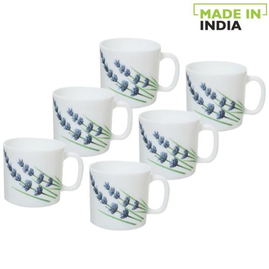 Buy LaOpala Chai/Opalware Coffee Mug Set - English Lavender Online at ...