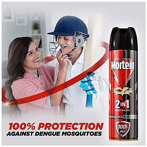Buy Mortein 2-In-1 Mosquito & Cockroach Killer Spray - Lemon Fragrance ...