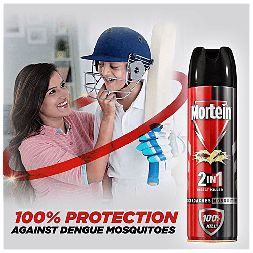 Buy Mortein 2-In-1 Mosquito & Cockroach Killer Spray - Lemon Fragrance ...