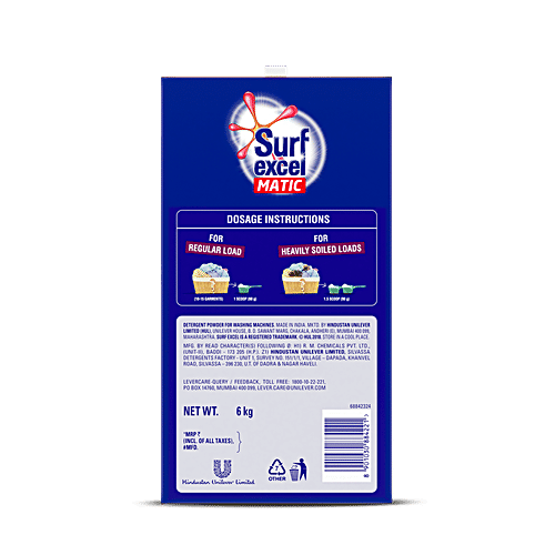 Buy Surf Excel Matic Powder Front Load Online at Best Price of Rs 1475 ...