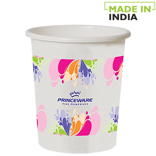 Buy Princeware Plastic Dustbin / Garbage Bin - Big, Multicolour, Deluxe ...