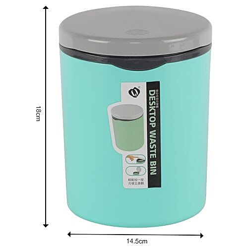 Buy DP Plastic Desktop Paper Dustbin - Blue, BB 616 1 Online at Best ...