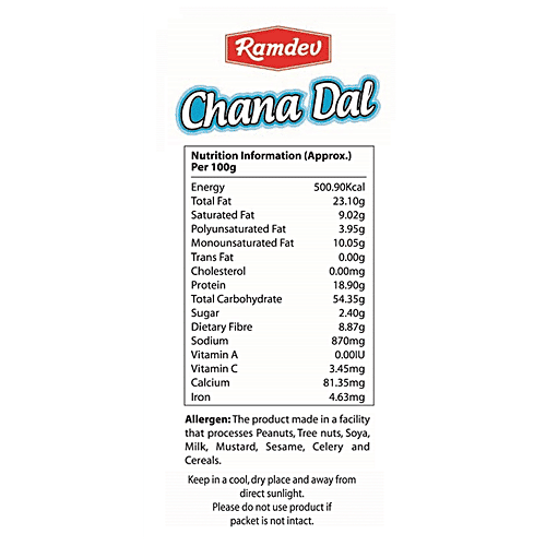 Buy Ramdev Chana Dal Online at Best Price of Rs 10 - bigbasket