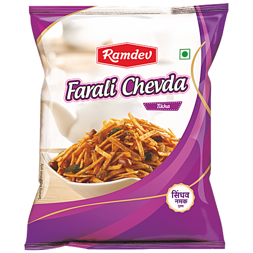 Buy Ramdev Farali Chevda - Tikha Online at Best Price of Rs 10 - bigbasket