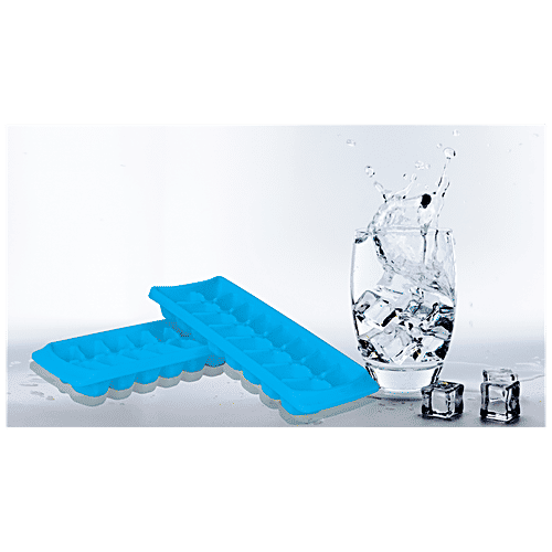 Buy Princeware Ice Cube/Freezer Tray - Blue, L5003X2 Online at Best ...