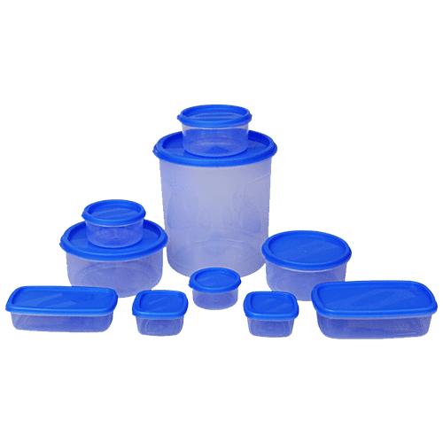 Buy Princeware Store Fresh Microwaveable Plastic Container Set ...