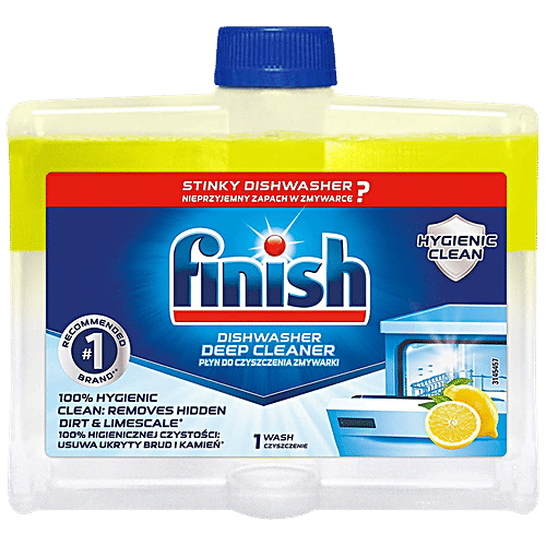 Buy Finish Dishwasher Deep Cleaner - Lemon, Eliminates Grease Online at ...