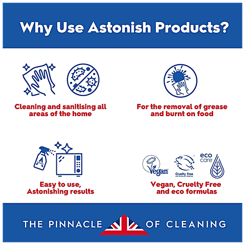 Buy Astonish Kitchen Cleaner Trigger Spray - Removes Grease & Dirt ...