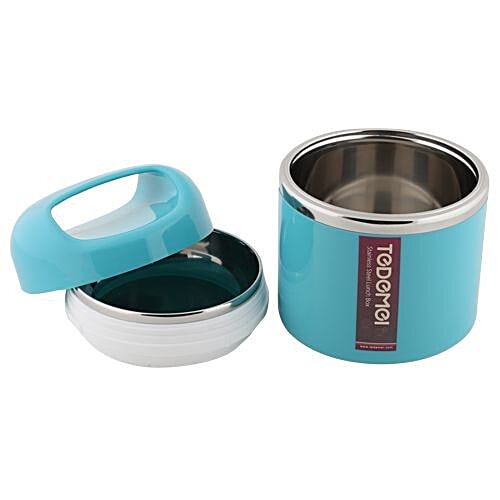 Buy Tedemei Stainless Steel Lunch Box/Tiffin Set - Blue BB 573 2 Online ...