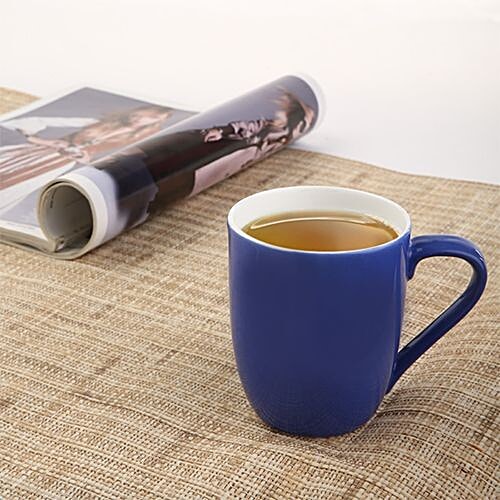 Buy BP Bharat Bone China Dual Tone Coffee/Milk Mug - Blue Online at ...