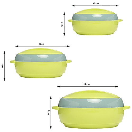 Buy Princeware Prince Solar Casserole - Roti/Chapati Set With Handle ...