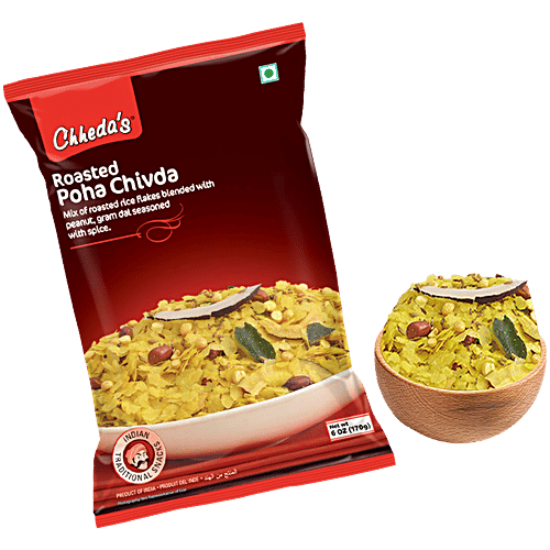 Buy Chhedas Roasted Poha Chivda Online at Best Price of Rs 55 - bigbasket