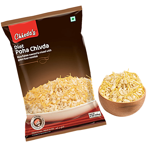 Buy Chhedas Diet Poha Chivda Online at Best Price of Rs 55 - bigbasket