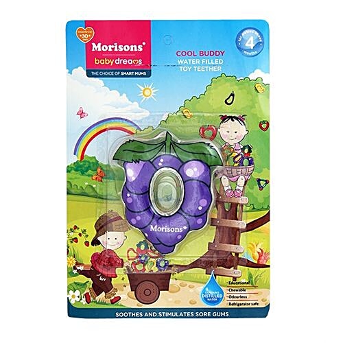 Buy Morisons Baby Dreams Cool Buddy - Water Teether, Grapes Online at ...