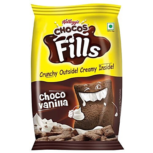 Buy Kellogg's Chocos Fills - Choco Vanilla Online at Best Price of Rs ...