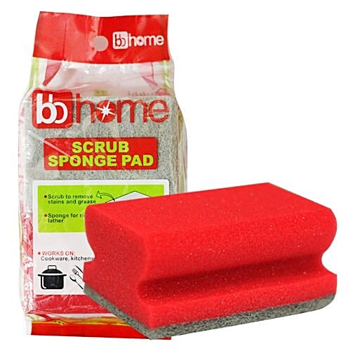 Buy BB Home Scrub Sponge Pad Online at Best Price of Rs 89 - bigbasket