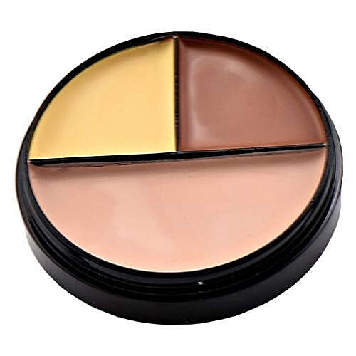 Buy GlamGals Matte Finish Waterproof Trio Concealer Palette Online at ...
