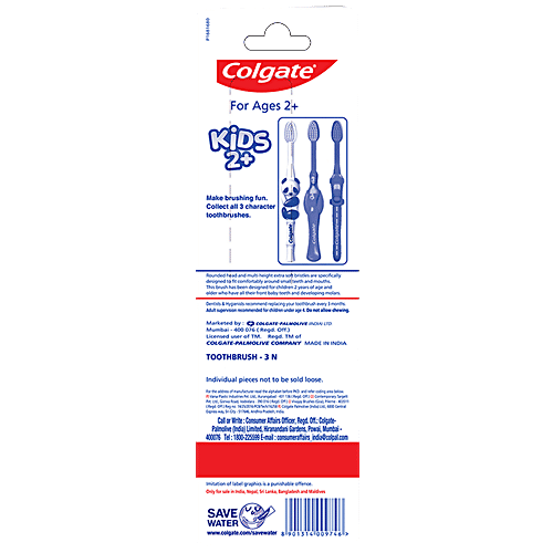 Buy Colgate Kid's 2+ Years Extra Soft Toothbrush Online at Best Price ...