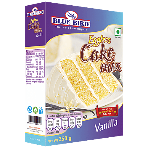 Buy Blue Bird Cake Mix - Vanilla Online at Best Price of Rs 105 - bigbasket