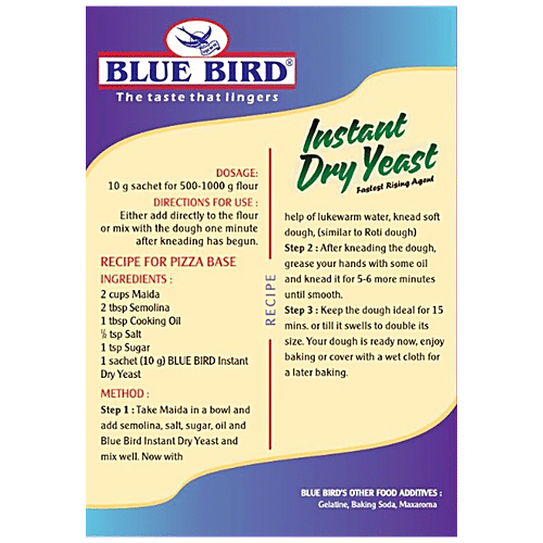 Buy Blue Bird Instant Dry Yeast Online at Best Price of Rs 36 - bigbasket