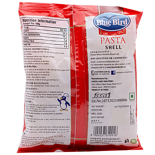 Buy Blue Bird Shell Macaroni Online at Best Price of Rs 50 - bigbasket
