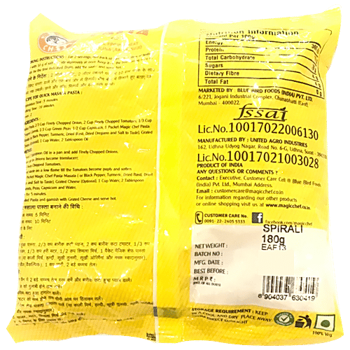 Buy Magic Chef Pasta - Spirali Online at Best Price of Rs 25 - bigbasket