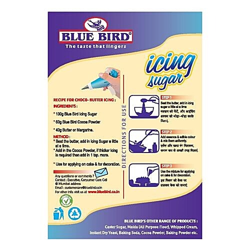 Buy Blue Bird Icing Sugar Online at Best Price of Rs 40 - bigbasket