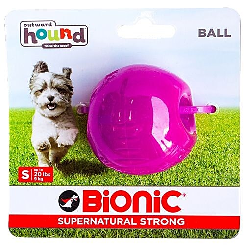 Buy Outward Hound Bionic Ss Ball Dog Toy - Small, Purple Online at Best Price of Rs null - bigbasket