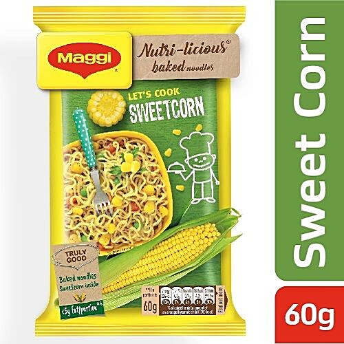 Buy MAGGI Nutri-Licious Baked Noodles - Sweetcorn Online at Best Price ...