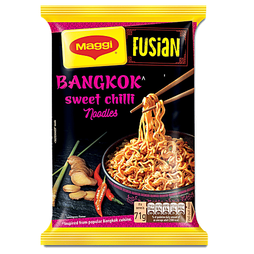 Buy MAGGI Fusian Bangkok Sweet Chilli Noodles Online at Best Price of ...