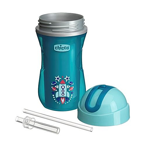Buy Chicco Baby Insulated Sipper Bottle - Blue, 14m+ Online at Best ...