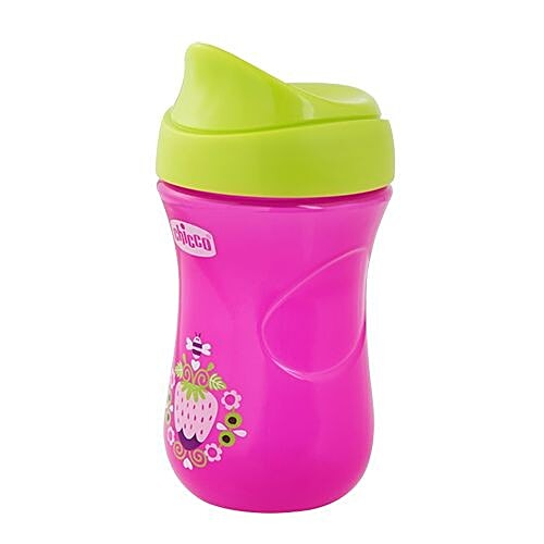 Buy Chicco Baby Sipper Cup With Green Cap - Pink, 12 M+ Online at Best ...