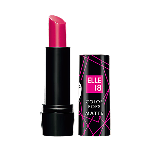 Buy Elle 18 Color Pops Matte Lipstick R35 - Long Lasting, Smooth Texture Online at Best Price of ...