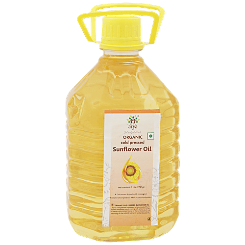 Buy Arya Organic Sunflower Oil Online at Best Price of Rs 1329 - bigbasket