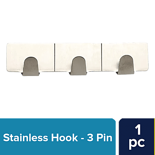 Buy bb home Stainless Steel Hook - Self Adhesive/Stickable Online at ...