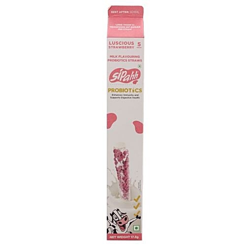 Buy Sipahh Probiotics Straw - Strawberry Online at Best Price of Rs 100 ...