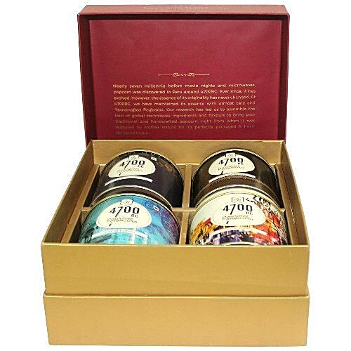 Buy 4700BC Gourmet Popcorn - Assorted Flavours, Festive Gift Box Online ...
