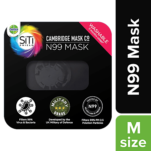 Buy Dettol Cambridge Pro N99 Anti-Pollution Mask - Medium, Newton ...