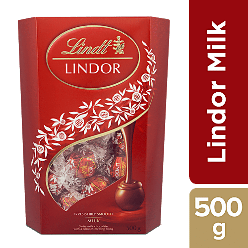 Buy Lindt Lindor Balls - Milk Cornet Online at Best Price of Rs 2000 ...