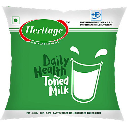 Buy Heritage Daily Health Toned Milk Online at Best Price of Rs 30 ...