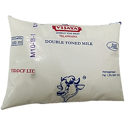 Buy Vijaya Double Toned Milk Online at Best Price of Rs 17 - bigbasket