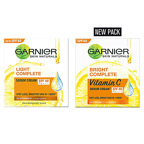 Buy Garnier Garnier Bright Complete VITAMIN C SPF 40 /PA+++ Serum Cream Online at Best Price of ...