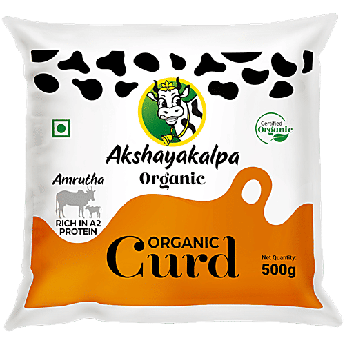 Buy AKSHAYAKALPA Amrutha A2 Organic Curd Online at Best Price of Rs 70 ...