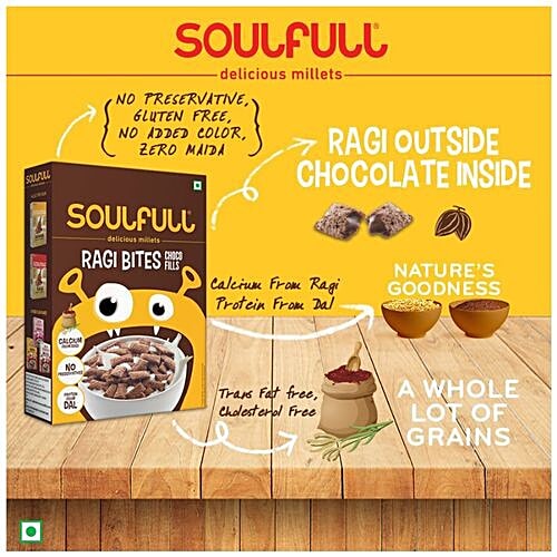 Buy Soulfull Ragi Bites - Choco Fills Online at Best Price of Rs 69 ...