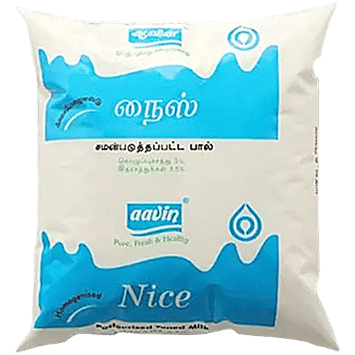 Buy Aavin Nice Pasteurised Toned Milk Online at Best Price of Rs 20 ...